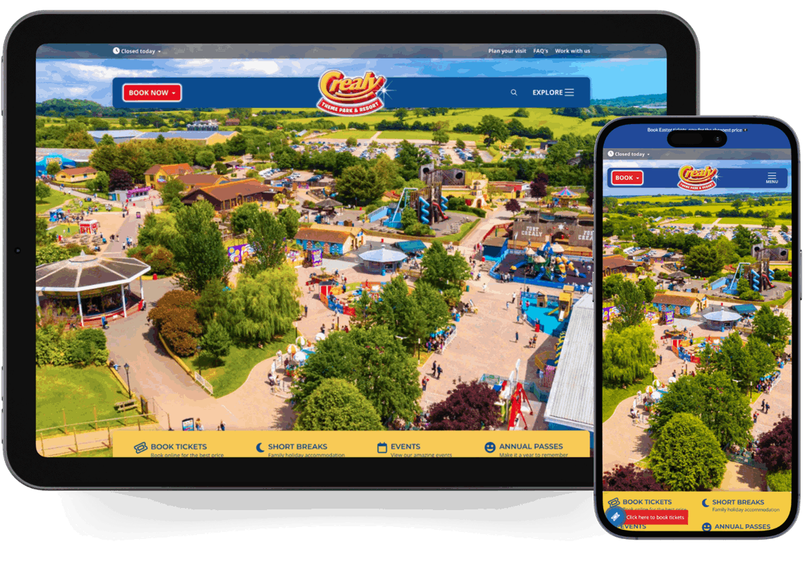 Crealy Theme Park & Resort - our clients